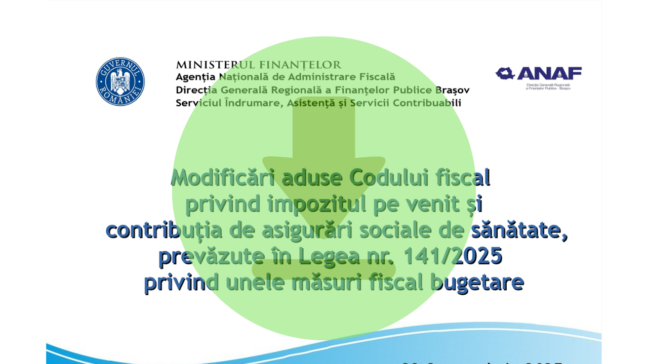ANAF explică modificările la Codul Fiscal: impozitele pe dividende și dobânzi și noile norme ...