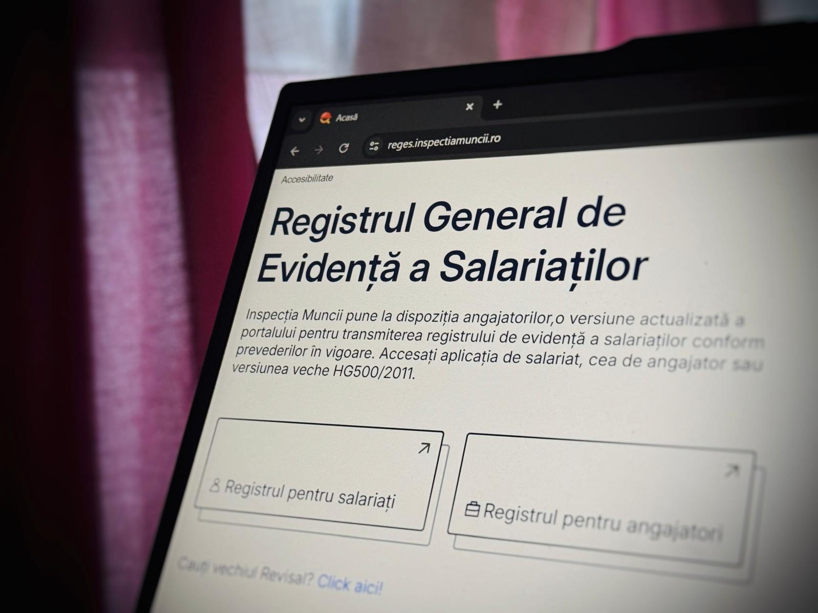 Trecerea de la Revisal la Reges Online: Angajatorii să se înroleze din ...